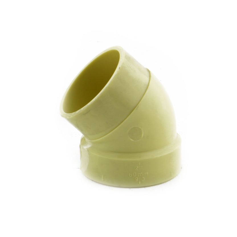 Codo 45 x 2 CxE Sanitaria - Homecenter.com.co