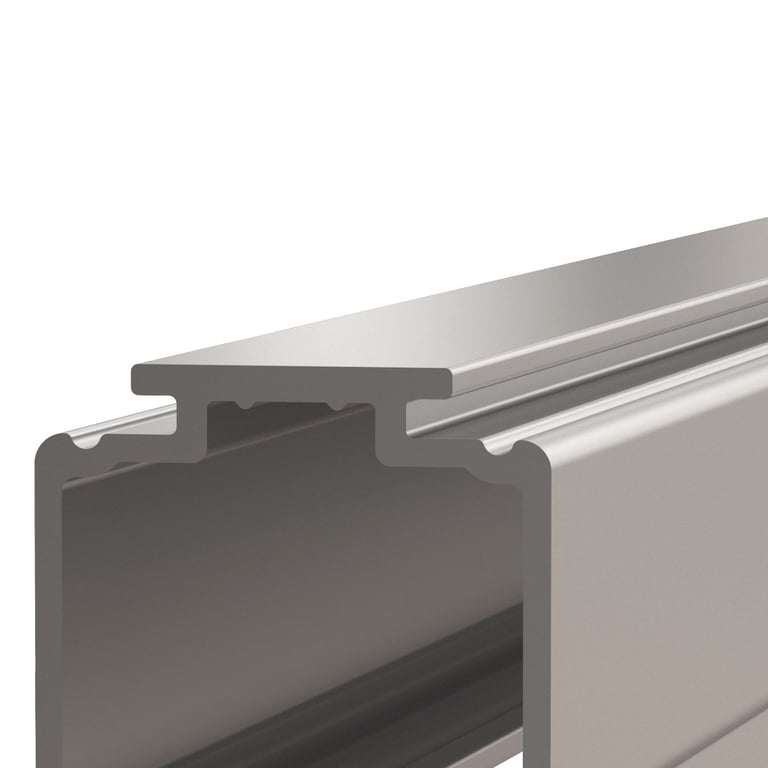 Riel Aluminio U-21 AL 3m | falabella.com