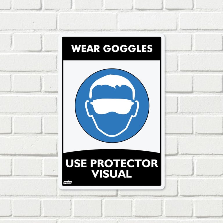 Señal Use Protector Visual 22X15Cm FIXSER | falabella.com