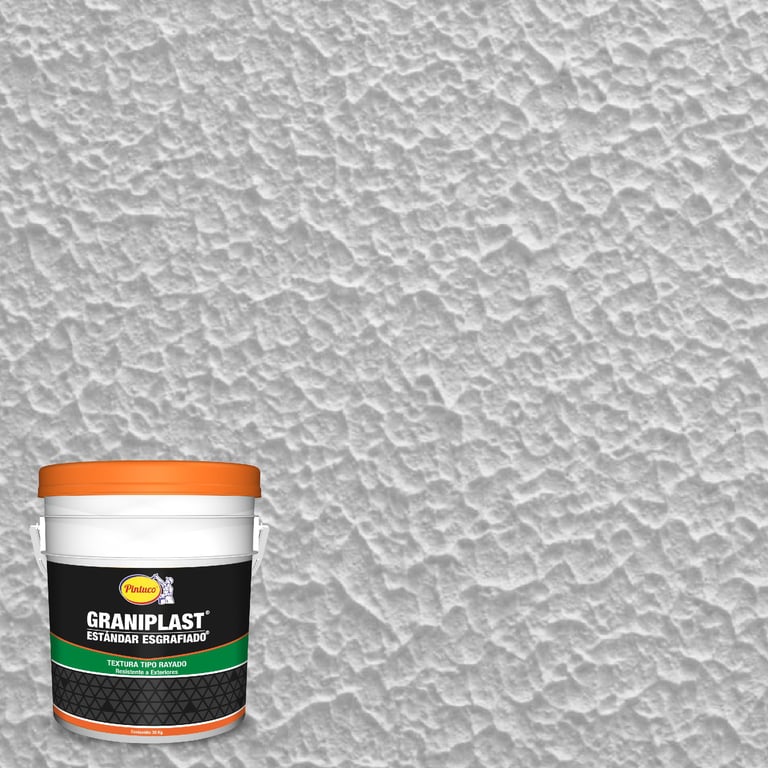 Graniplast Blanco 30Kg Esgrafiado Antihongos 4 Galones PINTUCO ...