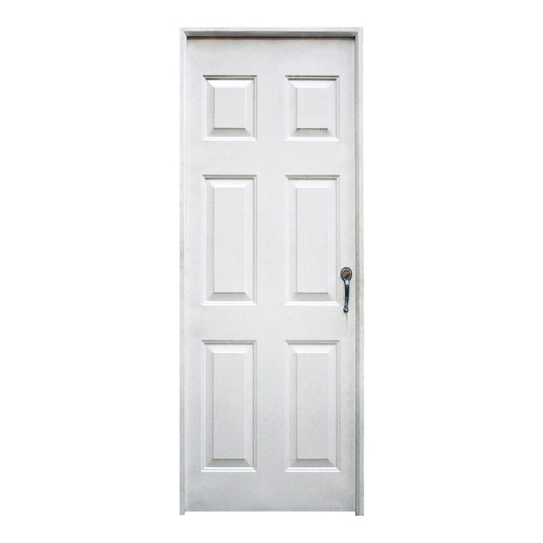 Puerta 0.80X2.10 Mts. Blanca 6 Paneles - Ap. Izquierda Cal 20 D&D ...