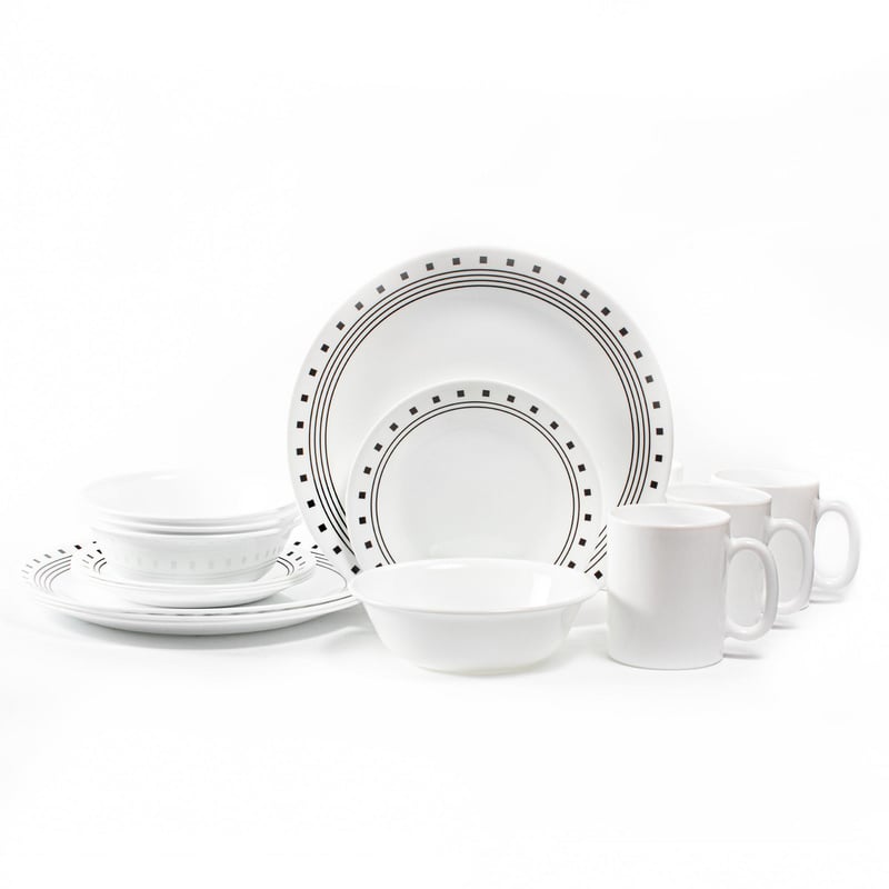 Vajilla City Block 4 Puestos 16 Piezas CORELLE | falabella.com