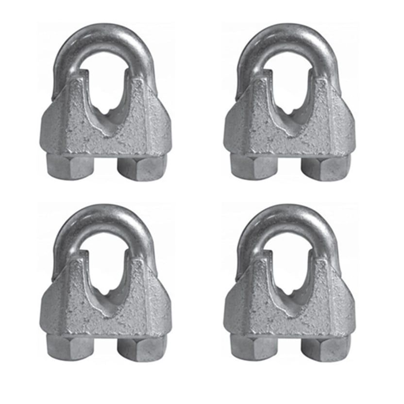Perros Para Cable Galvanizado 1/8-pulg 4und - Homecenter.com.co
