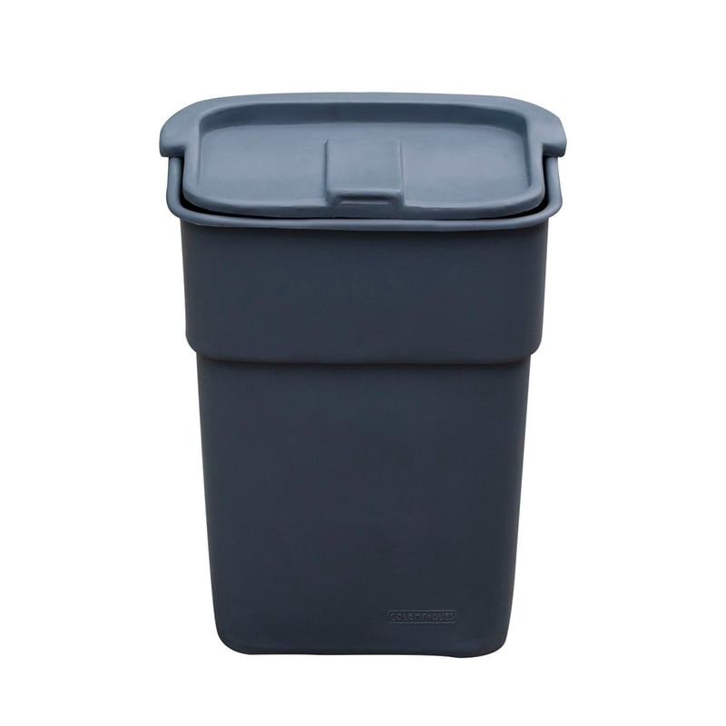 Caneca Plástica 35L Gris- Papel carton Con Tapa Vaiven COLEMPAQUES ...