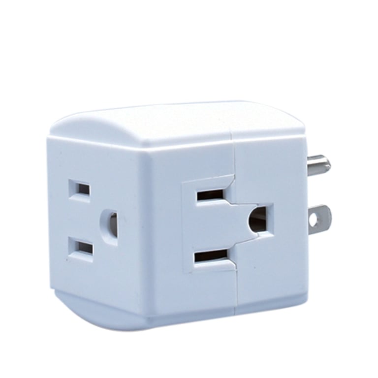 Multitoma polo a tierra 3 tomas 15 amperios 1875 watts HALUX ...