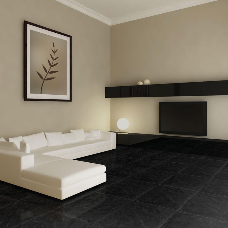 Piso Pared Cerámica Pizarra Negro 33.8x33.8 Caja 1.6 m2 Corona CORONA ...