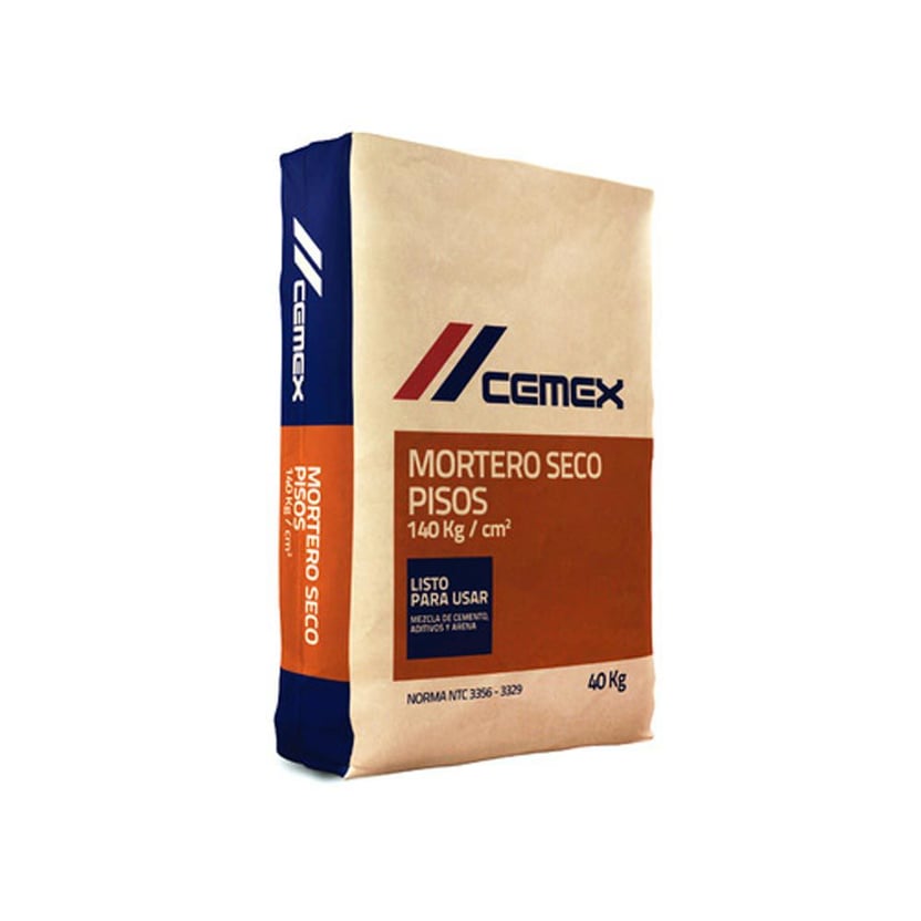 Mortero Seco Piso 140- Kg/Cm2 40kg - Homecenter.com.co