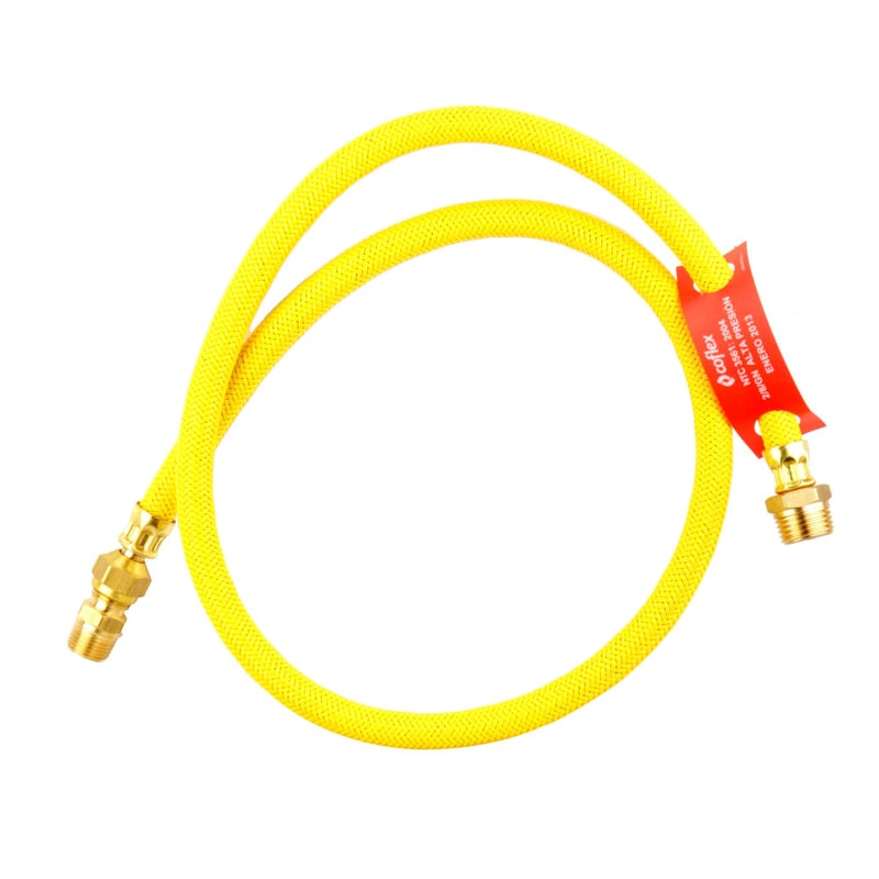 Conector Flexometálico Para Gas 100cm Amarillo Coflex COFLEX ...