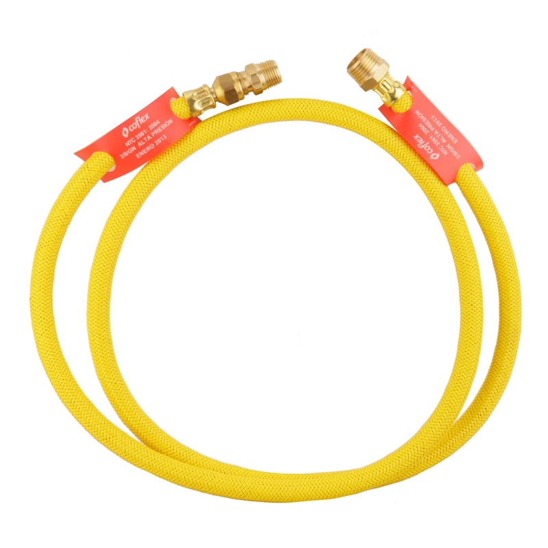 Conector Flexometálico Para Gas 150cm Amarillo Coflex COFLEX ...