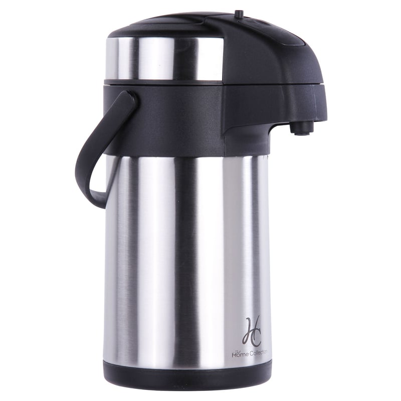 Termo Sifón 2.5 Litros Silver Con Maija Airpot Home Collection JUST ...