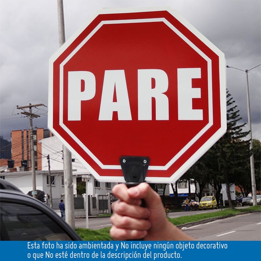 Señal Pare-Siga 30Cm - Homecenter.com.co