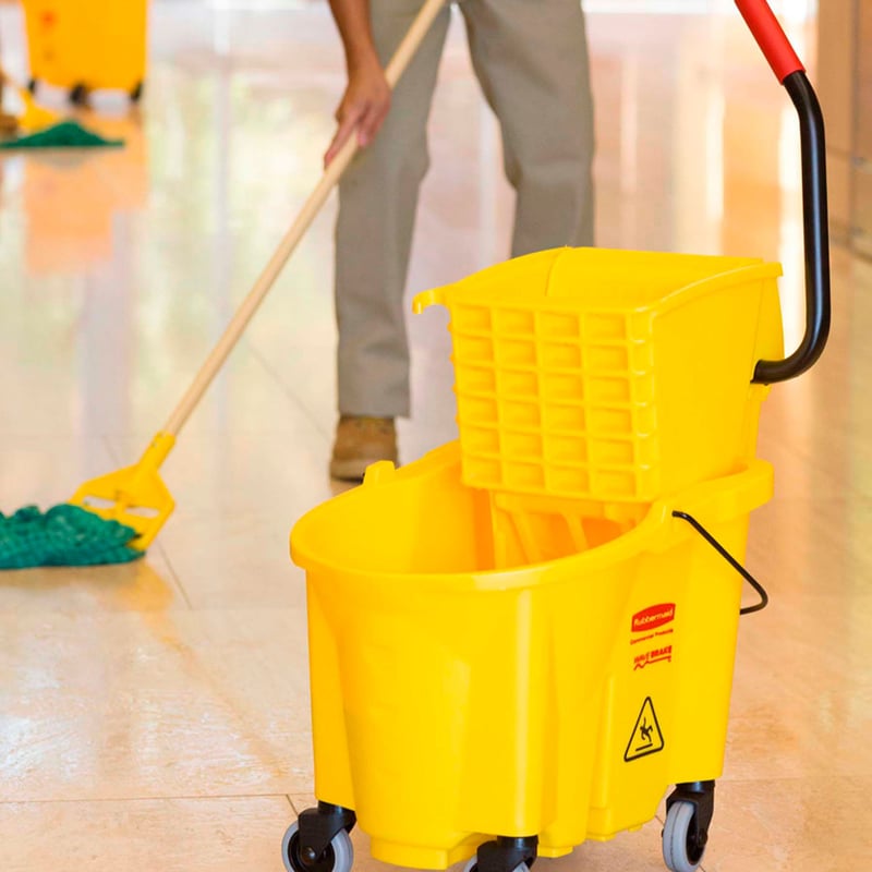 Balde Con Exprimidor Y Palanca 26Lt Rubbermaid RUBBERMAID | falabella.com
