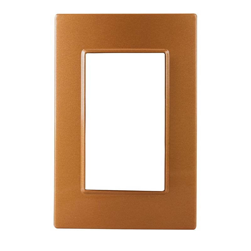 Placa Dorada Metalizada Sin Bastidor Quadra TECLASTAR | falabella.com