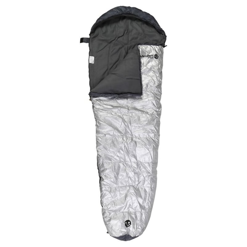 Saco de Dormir 230 x 80 cm Momia Gris KLIMBER PLUS | falabella.com
