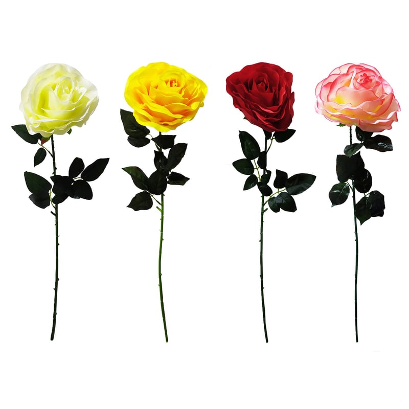Flor Artificial Rosa Gigante Surtida DISTRI ABC | falabella.com