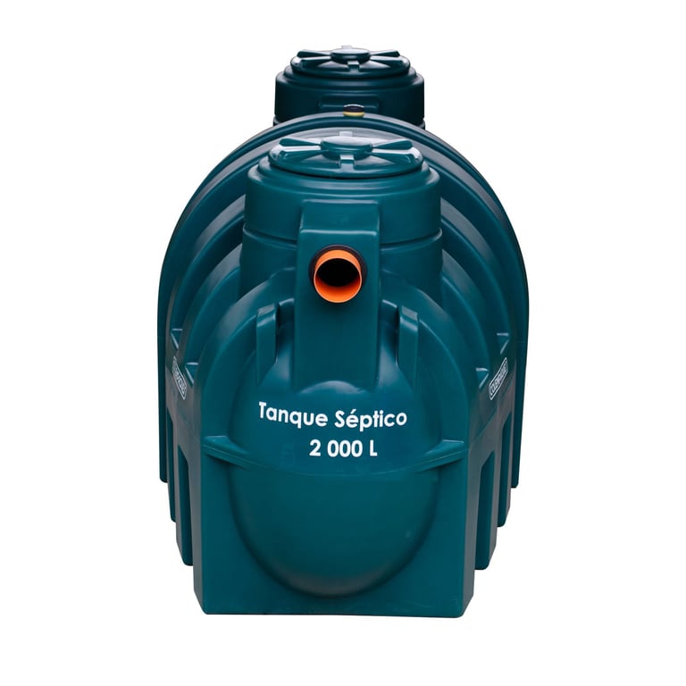 Tanque Séptico Imhoff Horizontal 2000 Litros Tapa Verde Colempaques COLEMPAQUES | falabella.com
