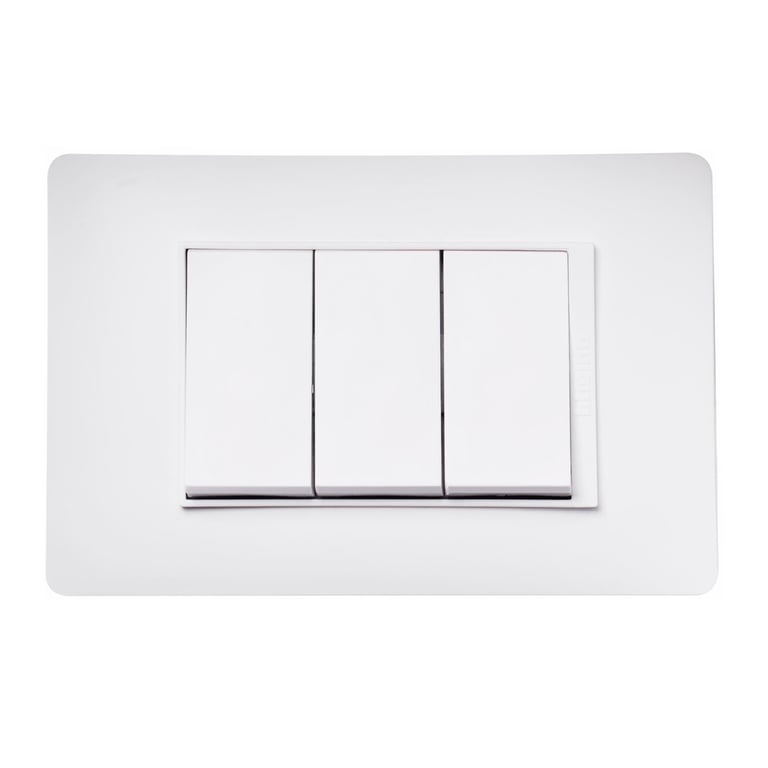 Interruptor Triple Luzica Blanco BTICINO | falabella.com