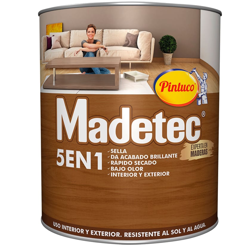 Madetec 5 En 1 Brillante Incoloro 1 Galón - Homecenter.com.co
