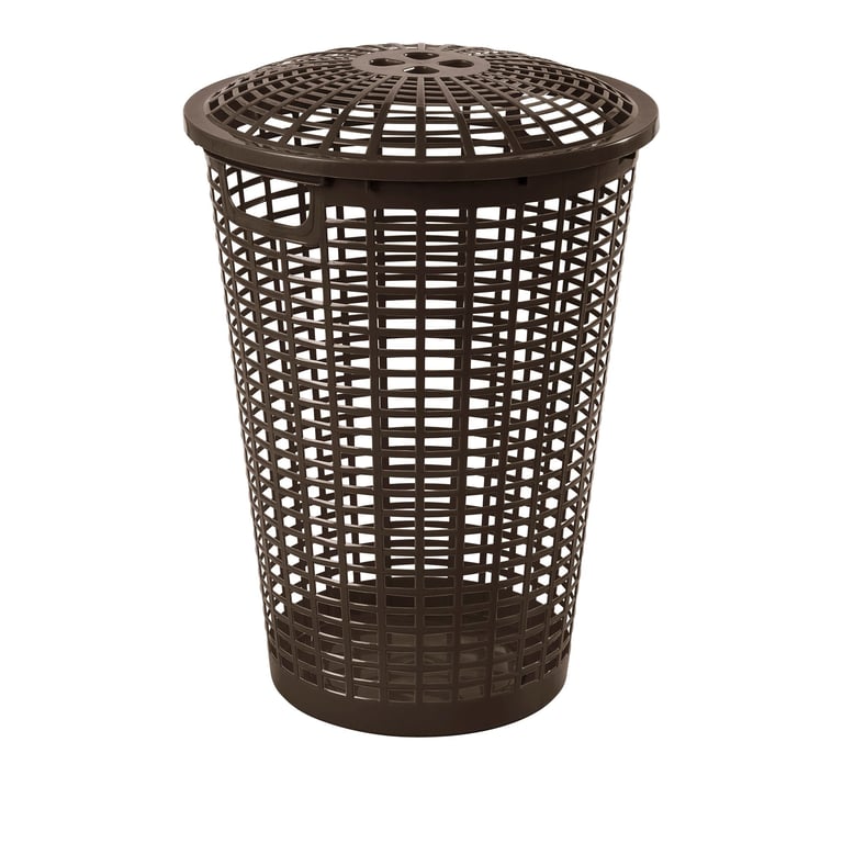 Canasta Para Ropa Plastica 50 Litros Wengue Redonda RIMAX | falabella.com