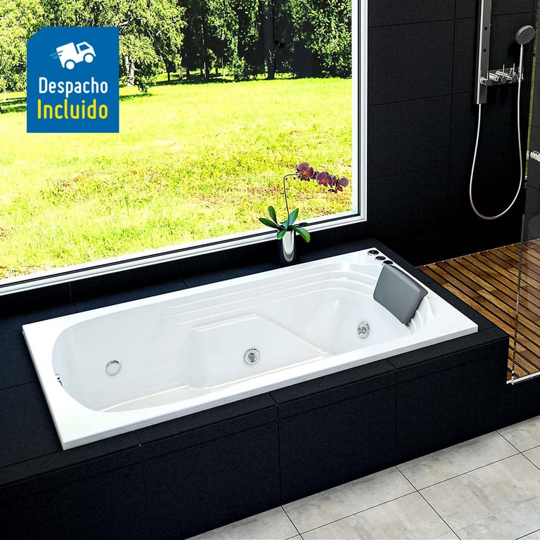 Jacuzzi Calima 152x80 Cm Con Cascada Pequeña Y Mantenedor De ...