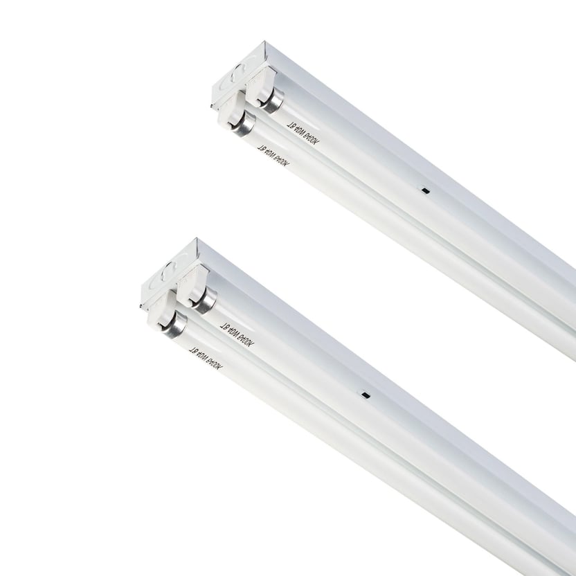 Kit 2 Lamparas P/Tubo Fluorescente t8 2x40W - Homecenter.com.co