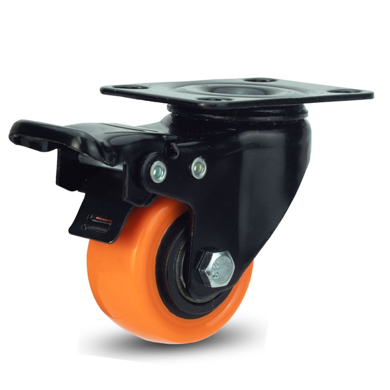 Rodachina con Freno Plataforma Industrial 2" IMSA | falabella.com