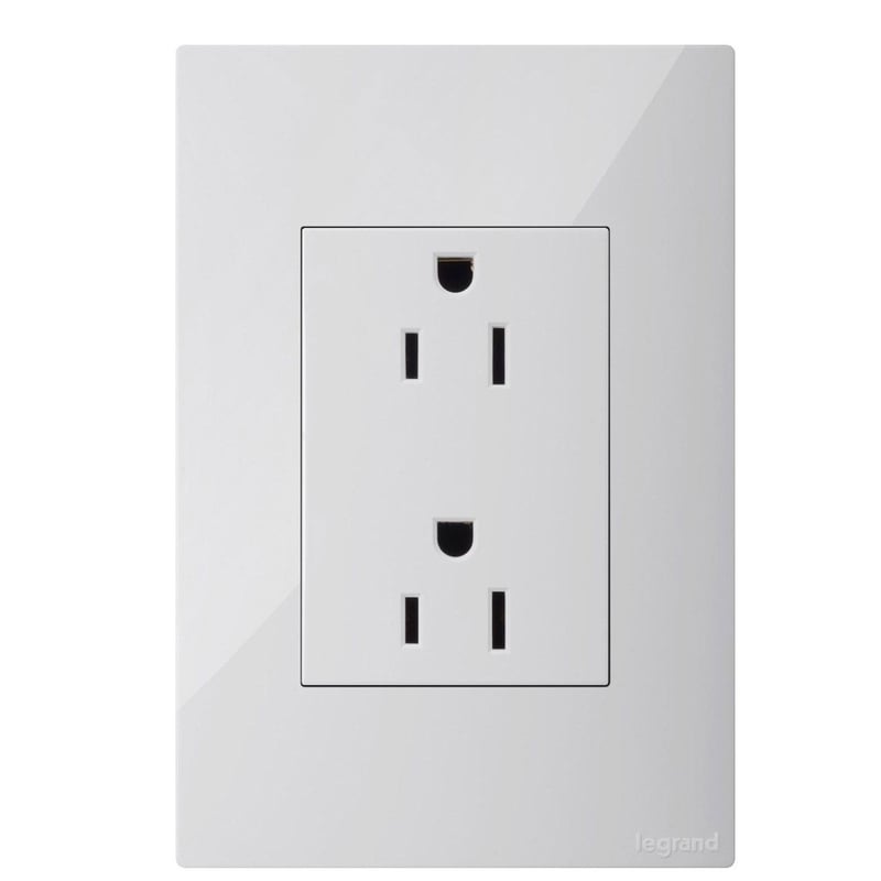 Toma Doble P/T Blanca Clickme LEGRAND | falabella.com