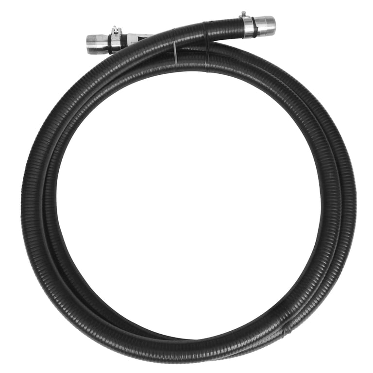 Manguera Acoplada Corrugada de Succión de 1 - 1/2 pulgadas x 6 metros ...