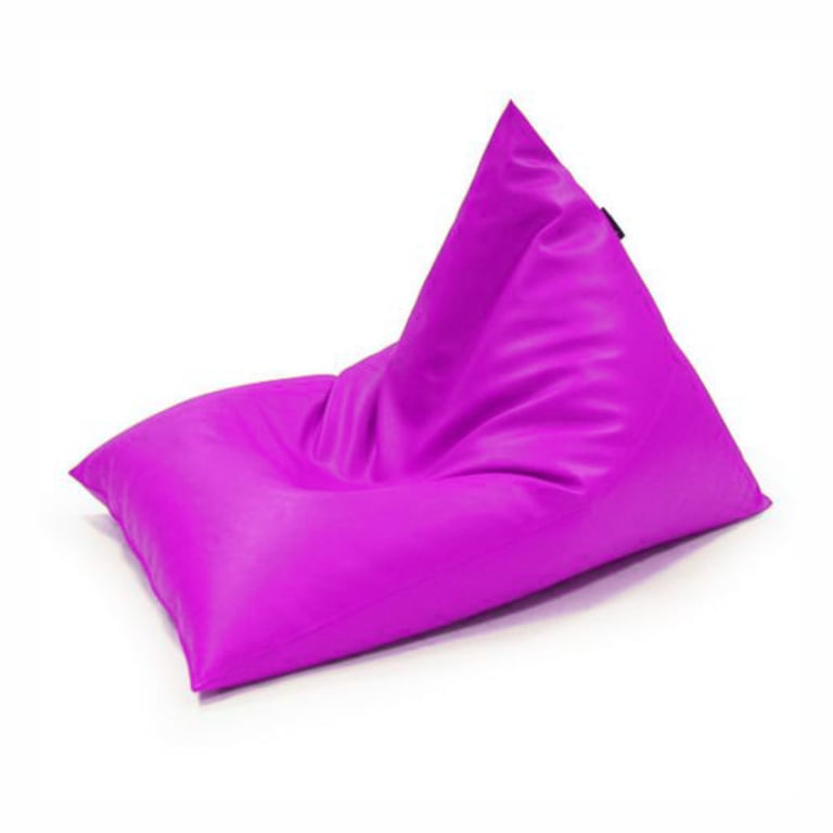 Silla Puff Edge en Tela Antifluido 90x90x110 Fucsia ESTILO RELAX ...
