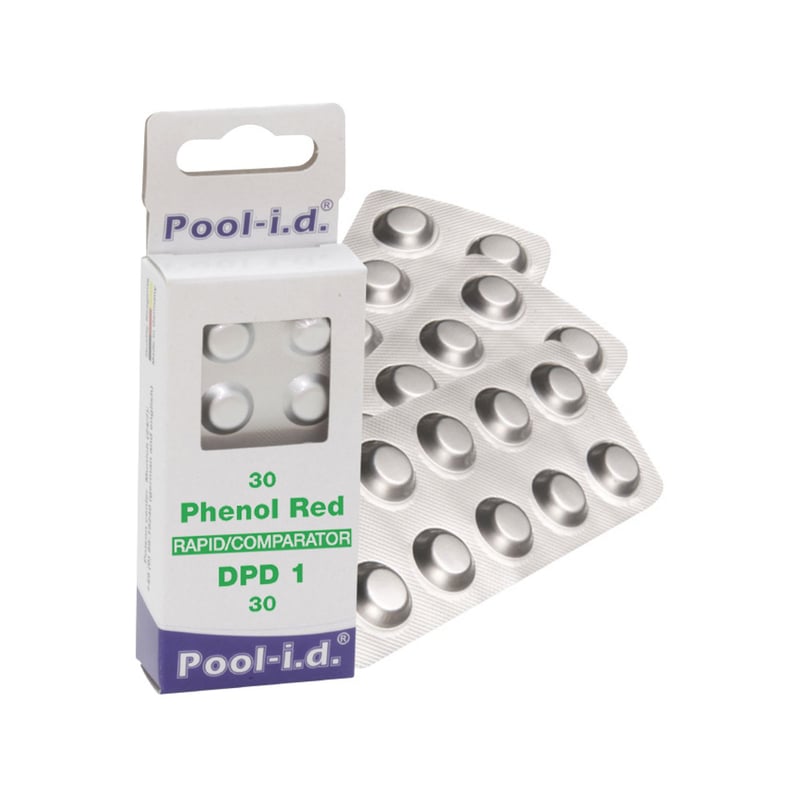 Pastillas Cloro y PH Para Kit Medición X30 Unidades Cada Uno DR POOL ...
