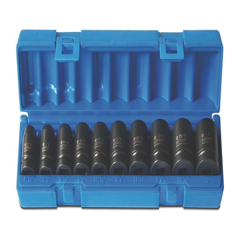 Set Copa Corta de Impacto Cuadrante 3/4 Pulgada x 10 Piezas No ...