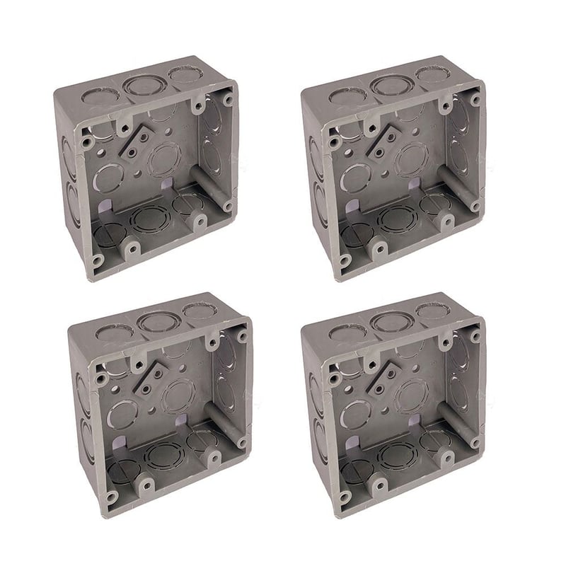 Caja Cuadrada 4X4 Plástica Retie Setx10 GENERICO | falabella.com