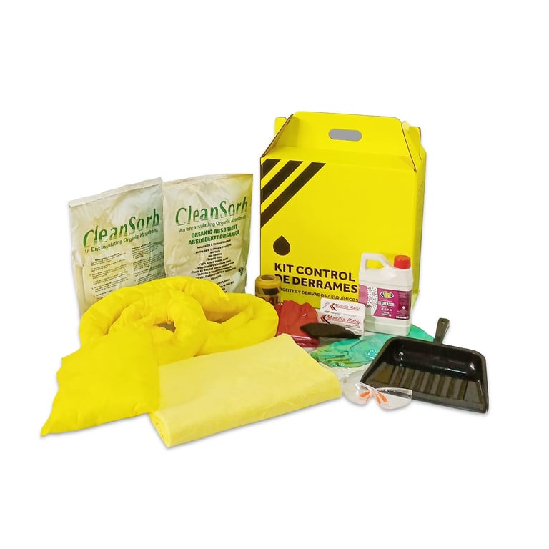 Kit Control Derrames Químicos de 5 a 8 Galones GENERICO | falabella.com