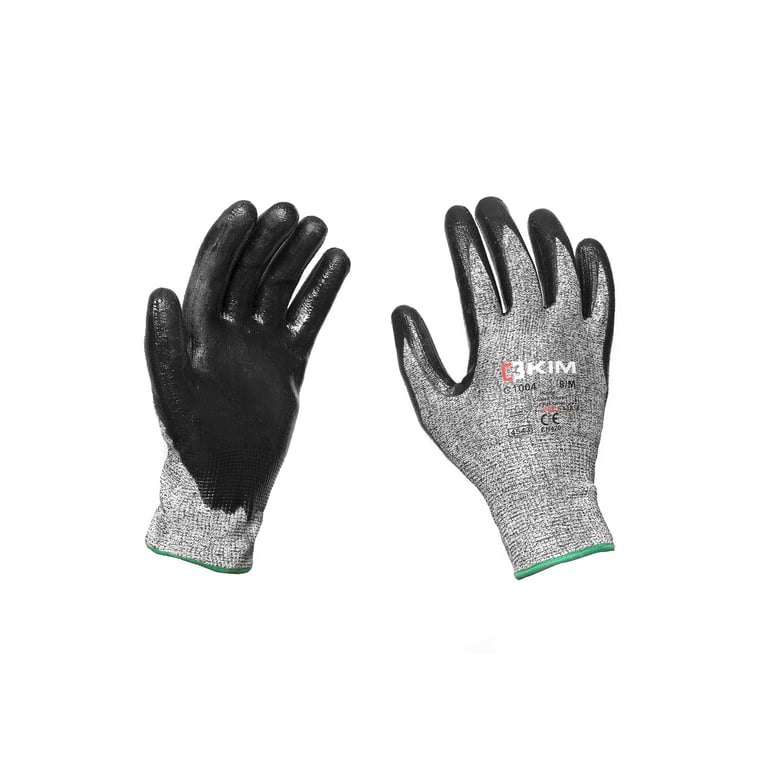 Guantes de seguridad NERIO Material Nitrilo Anticorte Talla 8/M KIM ...