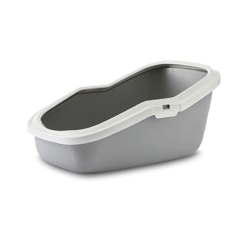 Arenera Para Gatos 39.5x27.5x56cm Pequeño Gris SAVIC | falabella.com