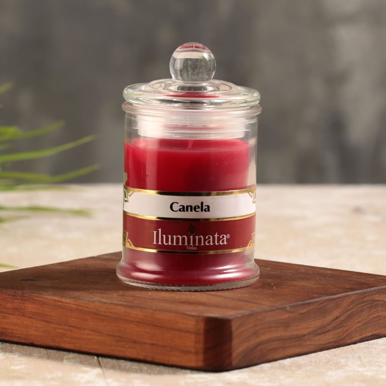 Vela Vaso 67 gr 7.5x8.5 cm Canela Manzana ILUMINATA | falabella.com
