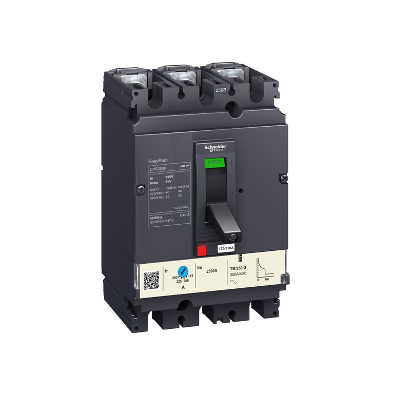 Breaker Industrial Termomagnética Regulable 40KA 28 - 40A SCHNEIDER ...
