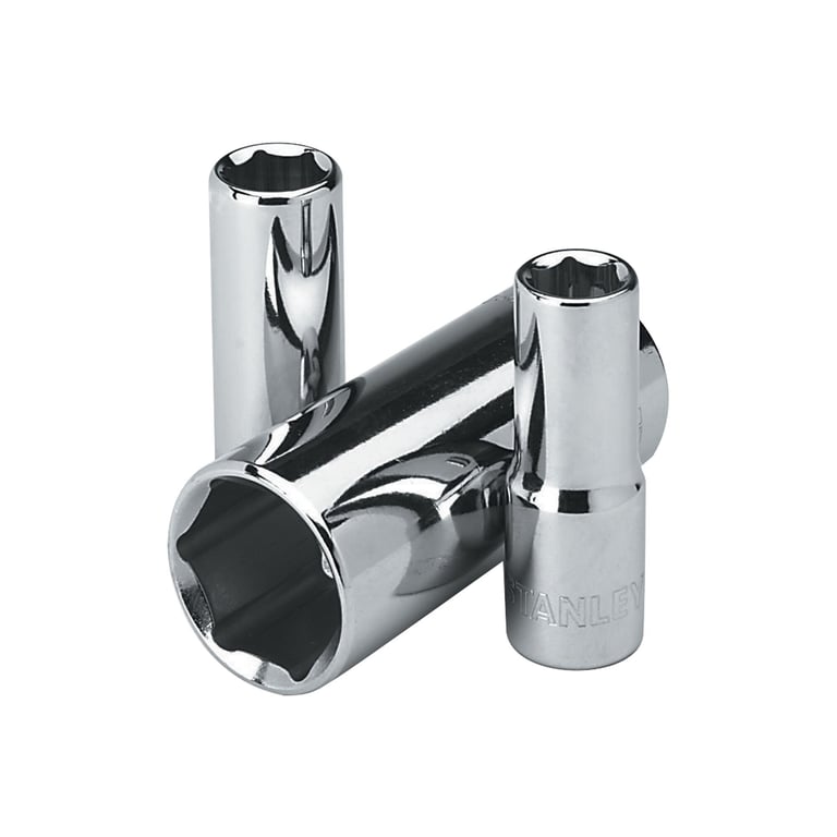 Dado Cubo 6 Puntas Encastre 3/8 Pulgadas 1/2 Pulgada Stanley STANLEY ...