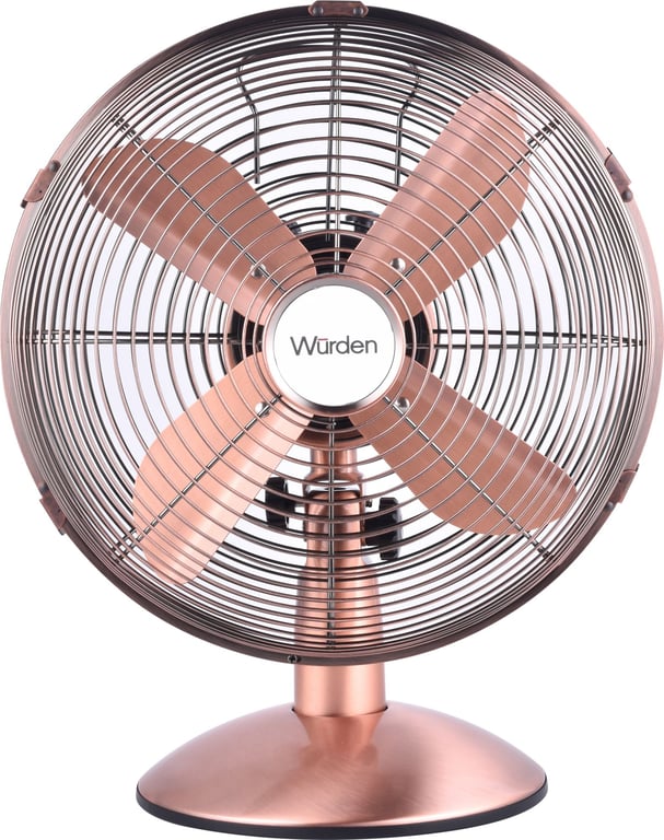 Ventilador de Mesa 12 Pulgadas Cobre WURDEN | falabella.com