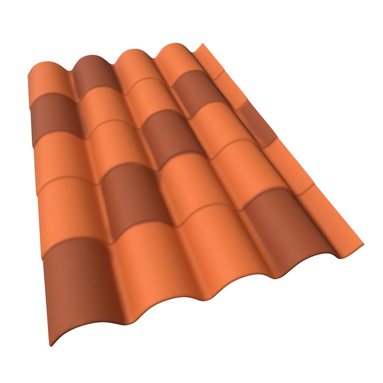 Teja Colonial 160X106 cm Fibrocemento PROTEJA | falabella.com