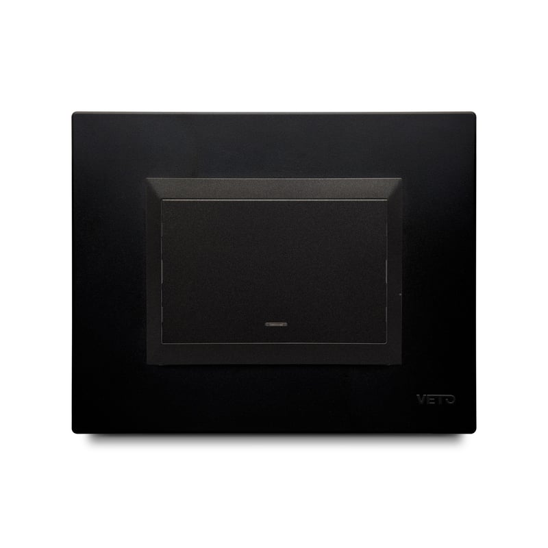 Conmutador 4 Vias Simple Negro Plura Veto VETO | falabella.com