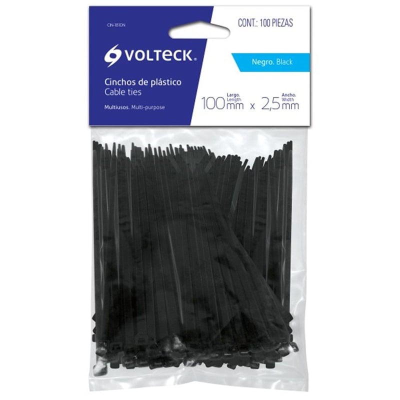 Cinchos Plásticos Tensión 18ib Negro Largo 15cm TRUPER | falabella.com