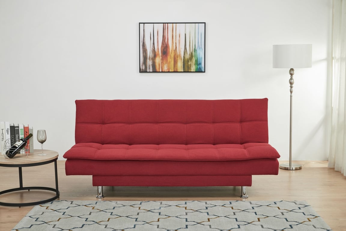 Sofá cama Mau Rojo JUST HOME COLLECTION | falabella.com