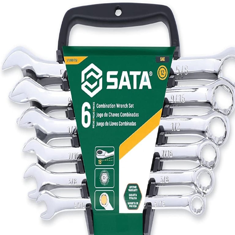 Juego De Llaves Combinadas Espejo Tag 6 Piezas 5/16-5/8pg Sata SATA ...