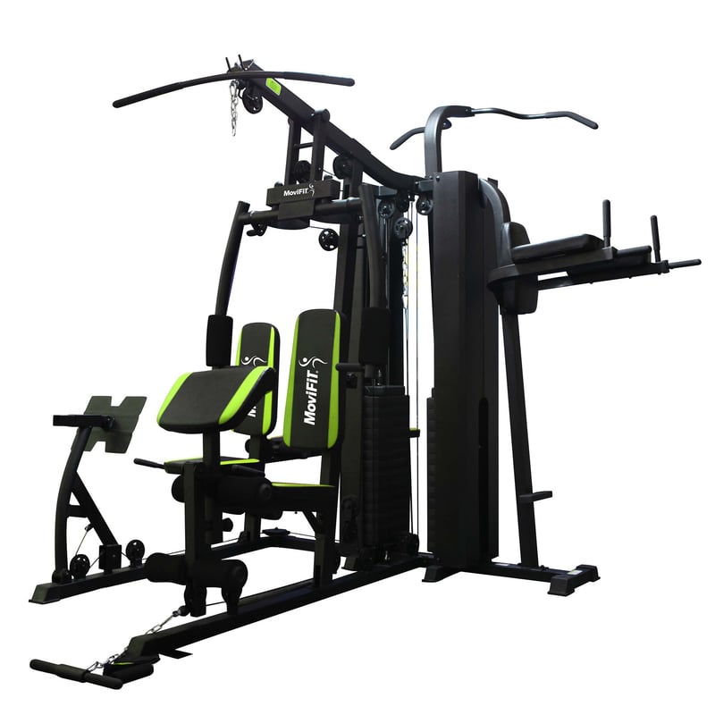Máquina Multifuerza 1125N Gimnasio 2 Torres 150 Libras Capacidad 150 Kg ...
