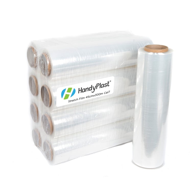 Rollo Stretch Film 45cm X 300m Cal7 X 8Unds | falabella.com