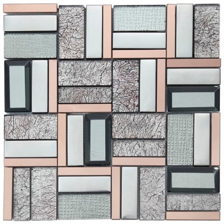 Mosaico Time Silver 30X30cm INTERMATEX | falabella.com