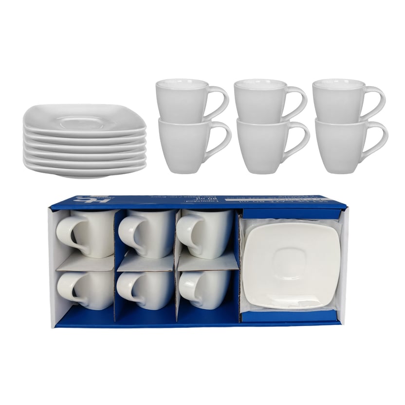 Set De Café 80Ml 6 Puestos - Homecenter.com.co