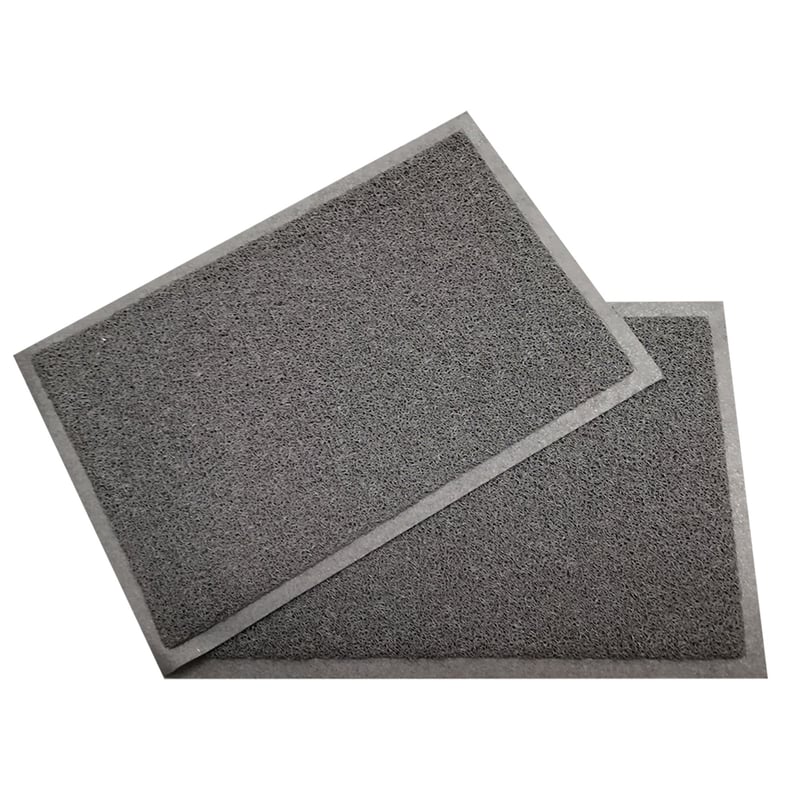 Setx2 Tapetes Pvc 60x40 Cm Gris JUST HOME COLLECTION | falabella.com