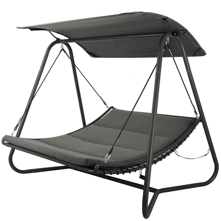 Reposera Doble Columpio Con Toldo JUST HOME COLLECTION | falabella.com